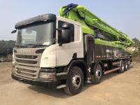 China Used Scania P420 Boom Concrete Truck , Used Construction Equipment 180m3/H for sale