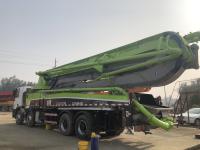 China 180m3/H 50M Used Truck Concrete Pump , Remote Control Concrete Pump Actros 4141 for sale