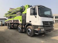 China 180m3/H 50M Used Truck Concrete Pump , Remote Control Concrete Pump Actros 4141 for sale