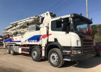 China 50m Boom Used Concrete Machine ,  Remanufactured Truck Intelligent Control for sale