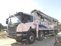 China 50m Boom Used Concrete Machine ,  Remanufactured Truck Intelligent Control for sale