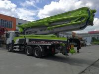China Remanufactured 47m Used Concrete Pump Truck Wide Work Range Durable for sale
