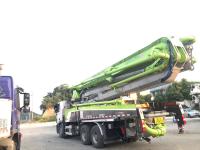 China Remanufactured 47m Used Concrete Pump Truck Wide Work Range Durable for sale
