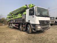 China 300KW 56m Second Hand Pump Truck , Boom Pump Truck Strong Suction With 6 Arm for sale