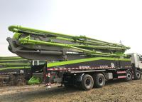 China 300KW 56m Second Hand Pump Truck , Boom Pump Truck Strong Suction With 6 Arm for sale