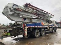 China 56m 309KW Used Concrete Pump Truck High Safety Frame Year 2010 180m3/h for sale