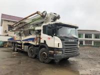 China 56m 309KW Used Concrete Pump Truck High Safety Frame Year 2010 180m3/h for sale