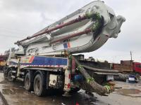 China 56m 309KW Used Concrete Pump Truck High Safety Frame Year 2010 180m3/h for sale