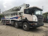 China 170m3/H 50m Boom Concrete Truck Heavy Duty With 6 Boom Section for sale