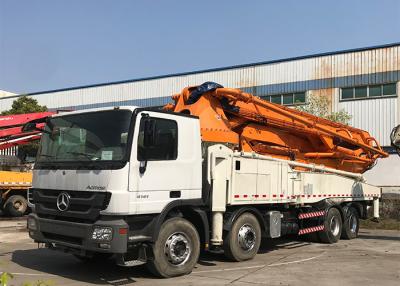 China 49 Meter ACTROS 4141 Used Concrete Pump Truck For Transportation for sale