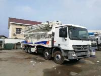 China ISO90001 Certified 120m3/H Boom Concrete Pump Truck With Safety Frame for sale