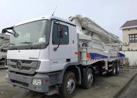 China ISO90001 Certified 120m3/H Boom Concrete Pump Truck With Safety Frame for sale