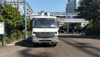 China 300KW Zoomlion Concrete Boom Truck , Boom Pump Truck Well Maintenanced for sale