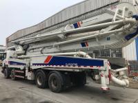 China 50Meter 309KW Cement Truck With Pump , Scania Concrete Truck Second Hand Diesel Engine for sale