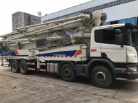 China 50Meter 309KW Cement Truck With Pump , Scania Concrete Truck Second Hand Diesel Engine for sale