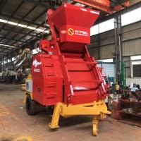 China 40m3/H 100M New Concrete Pump With Mixer Small Size High Safety for sale