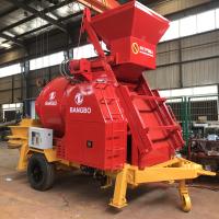 China 40m3/H 100M New Concrete Pump With Mixer Small Size High Safety for sale
