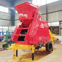 China 100m 40CBM/H Cement Mixer And Pump High Efficiency Flexible for sale