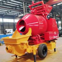 China 100m 40CBM/H Cement Mixer And Pump High Efficiency Flexible for sale