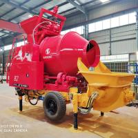 China 100m 40CBM/H Cement Mixer And Pump High Efficiency Flexible for sale