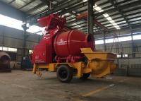 China 62kw 30m3/H Concrete Pump With Mixer Machine , Diesel Concrete Pump High Mobility for sale