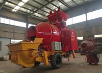 China SAE Approval 100 Meters Concrete Mixer And Pumping Machine For Construction for sale
