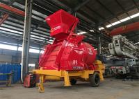 China SAE Approval 100 Meters Concrete Mixer And Pumping Machine For Construction for sale
