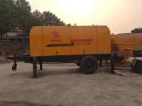 China 176KW 130 Meter New Concrete Pump , Concrete Pouring Pump Orange for sale