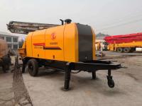 China 176KW 130 Meter New Concrete Pump , Concrete Pouring Pump Orange for sale