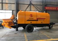 China 130M 80M3/H Concrete Pump Machine Stationary Hydraulic Orange for sale