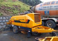 China 85m3/H 174kw Used Concrete Trailer Pump Intelligent Control Small for sale