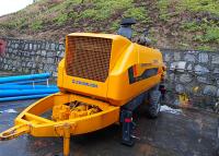 China 14MPa Portable Cement Pump for sale