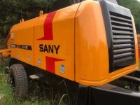 China ISO90001 Approval 110kw Small Trailer Concrete Pump Portable Stationary 60CBM for sale
