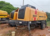 China ISO90001 16MPa Used Concrete Trailer Pump , Stationary Concrete Pump Diesel Engine for sale