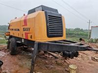 China ISO90001 16MPa Used Concrete Trailer Pump , Stationary Concrete Pump Diesel Engine for sale