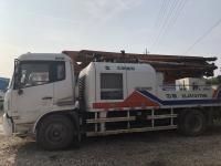 China 18Mpa 100CBM Used Concrete Trailer Pump , Truck Mounted Concrete Line Pump for sale