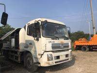 China 18Mpa 100CBM Used Concrete Trailer Pump , Truck Mounted Concrete Line Pump for sale