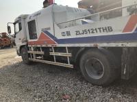 China 18Mpa 100CBM Used Concrete Trailer Pump , Truck Mounted Concrete Line Pump for sale