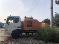 China Refurbished 90M3/H 14Mpa Truck Mounted Concrete Line Pump High Efficiency for sale