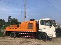 China Refurbished 90M3/H 14Mpa Truck Mounted Concrete Line Pump High Efficiency for sale