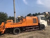 China Refurbished 90M3/H 14Mpa Truck Mounted Concrete Line Pump High Efficiency for sale