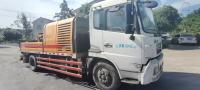 China 100M3/H SANY Used Concrete Trailer Pump 18Mpa With Diesel Engine for sale