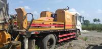 China 100M3/H 20Mpa 118kW Used Concrete Trailer Pump Truck Mounted 2018 Year for sale