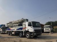 China SAE Certified 180CBM/H Concrete Boom Truck Diesel Power High Efficiency for sale
