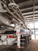 China 52m Actros 4141 Chassis Concrete Boom Truck , Concrete Construction Equipment 150M3/H for sale