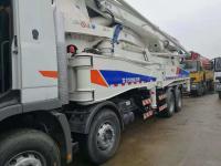 China Zoomlion 300KW 50m Used Truck Concrete Pump Anti Vibration Precise Positioning for sale