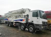 China Zoomlion 300KW 50m Used Truck Concrete Pump Anti Vibration Precise Positioning for sale