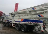 China Zoomlion 300KW 50m Used Truck Concrete Pump Anti Vibration Precise Positioning for sale
