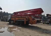 China SANY Used Cement Truck Red Refurbished With SAE Certification for sale