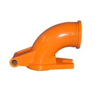 China Zoomlion 175A-175A Hinge Elbow Orange Color For Wearing Parts for sale